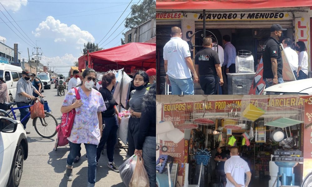 Recuperan vialidades en Ecatepec sin retirar comerciantes – Infopolitano