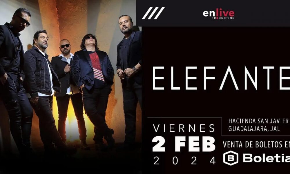 Elefante regresa a Guadalajara con música nueva y show especial – Infopolitano